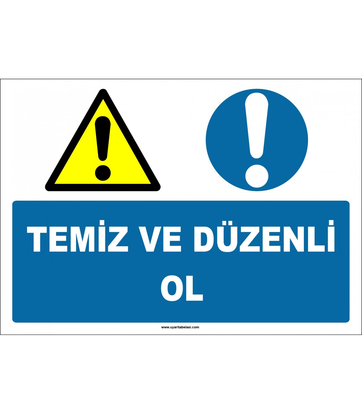 Temizlik - Düzen İkaz Levhaları/Tabelaları/Etiketleri (2)