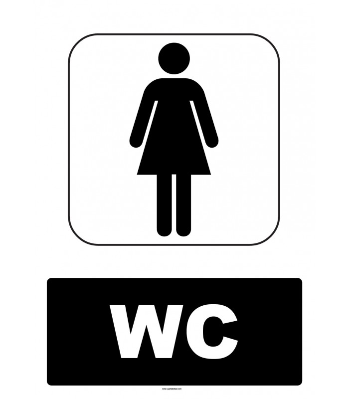 Tuvalet Kategorisi Levhaları/Tabelaları/Etiketleri (9)