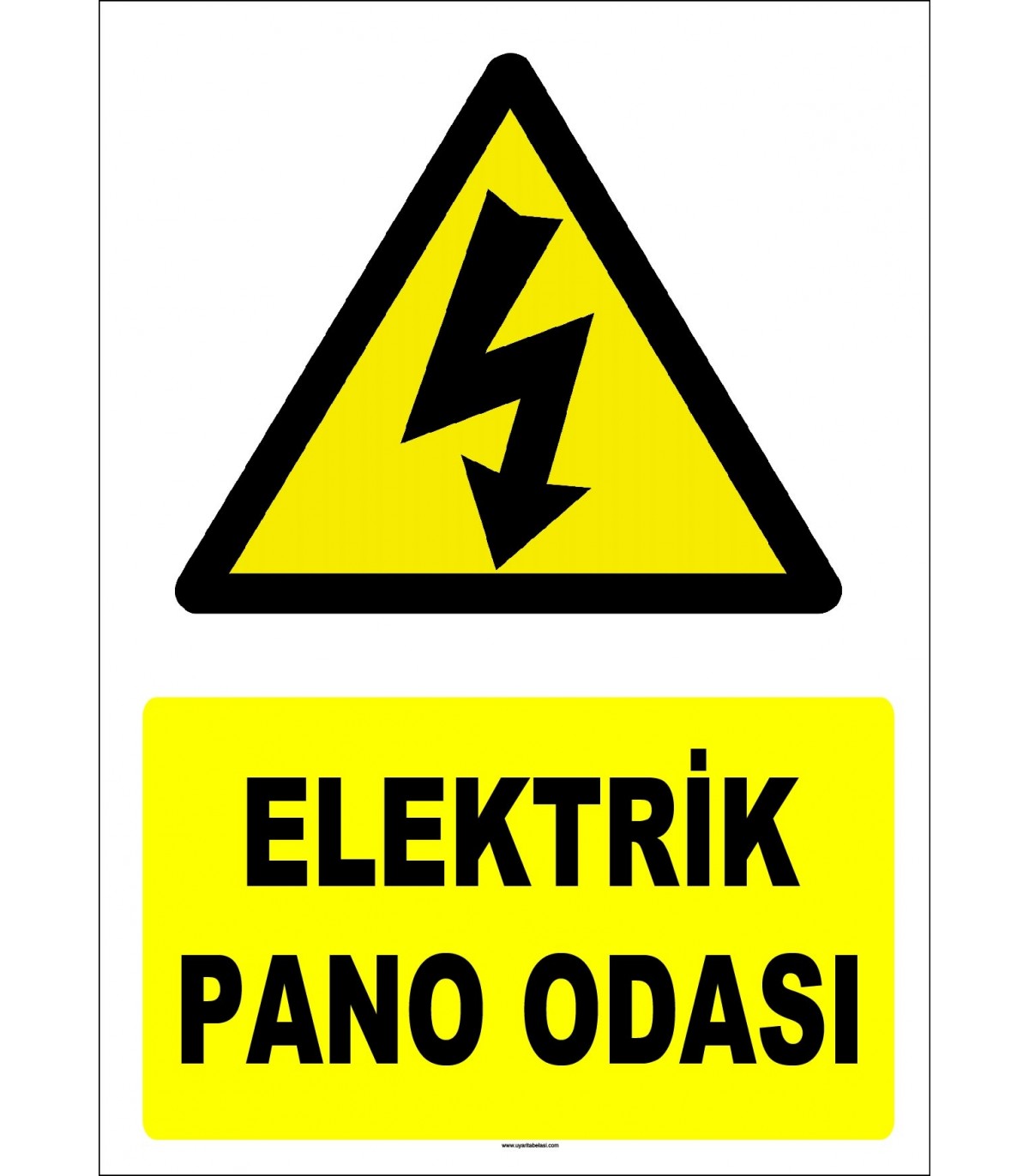 Elektrik Panosu İkaz Levhaları/Tabelaları/Etiketleri (3)