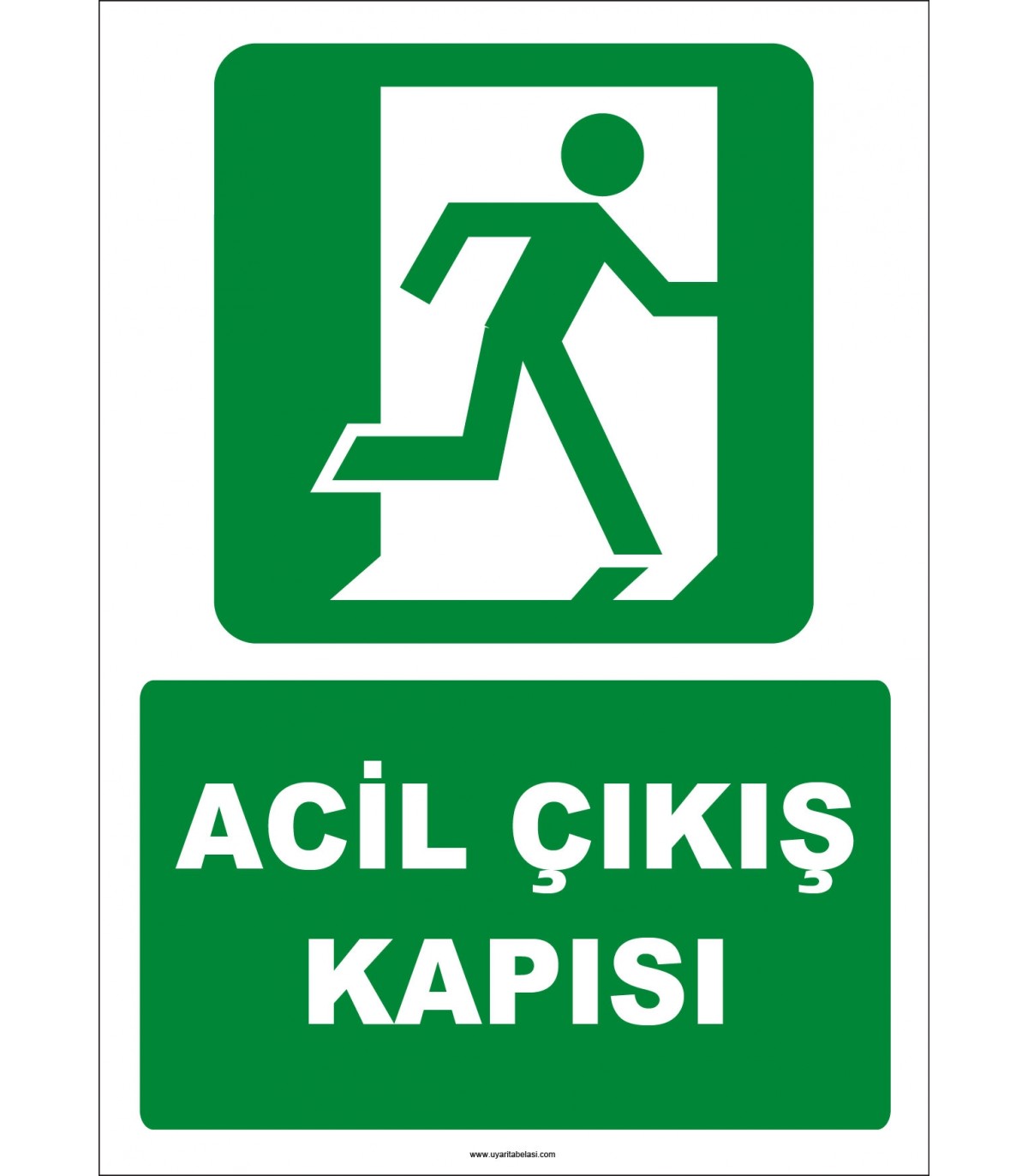 Acil Çıkış Kategorisi Levhaları/Tabelaları/Etiketleri (8)